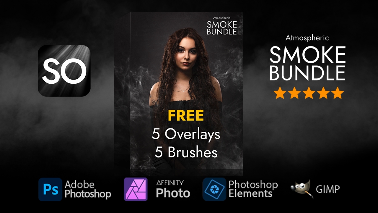 Get 5 Free Smoke Overlays Effects Brushes